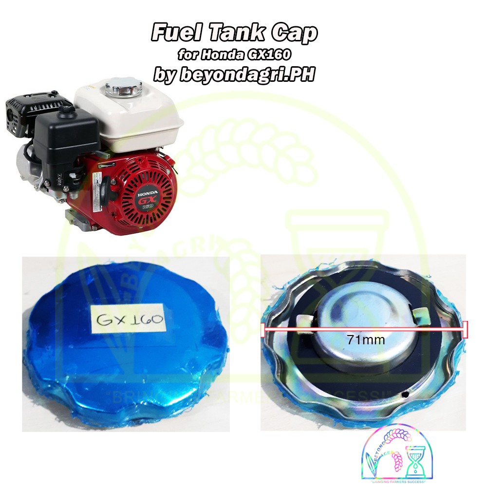 Fuel Tank Cap Cover 6.5HP GASOLINE ENGINE Honda GX160 | Shopee Philippines