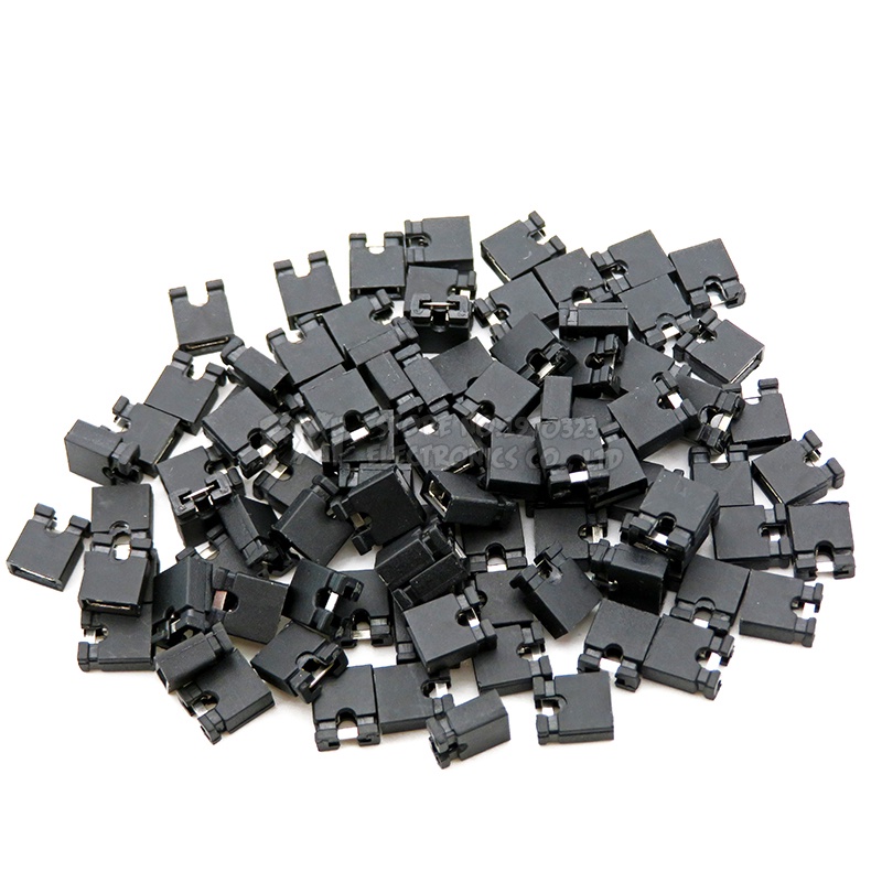 100PCS Pitch 2.4mm Pin Header jumper shorted cap & Headers & Wire ...