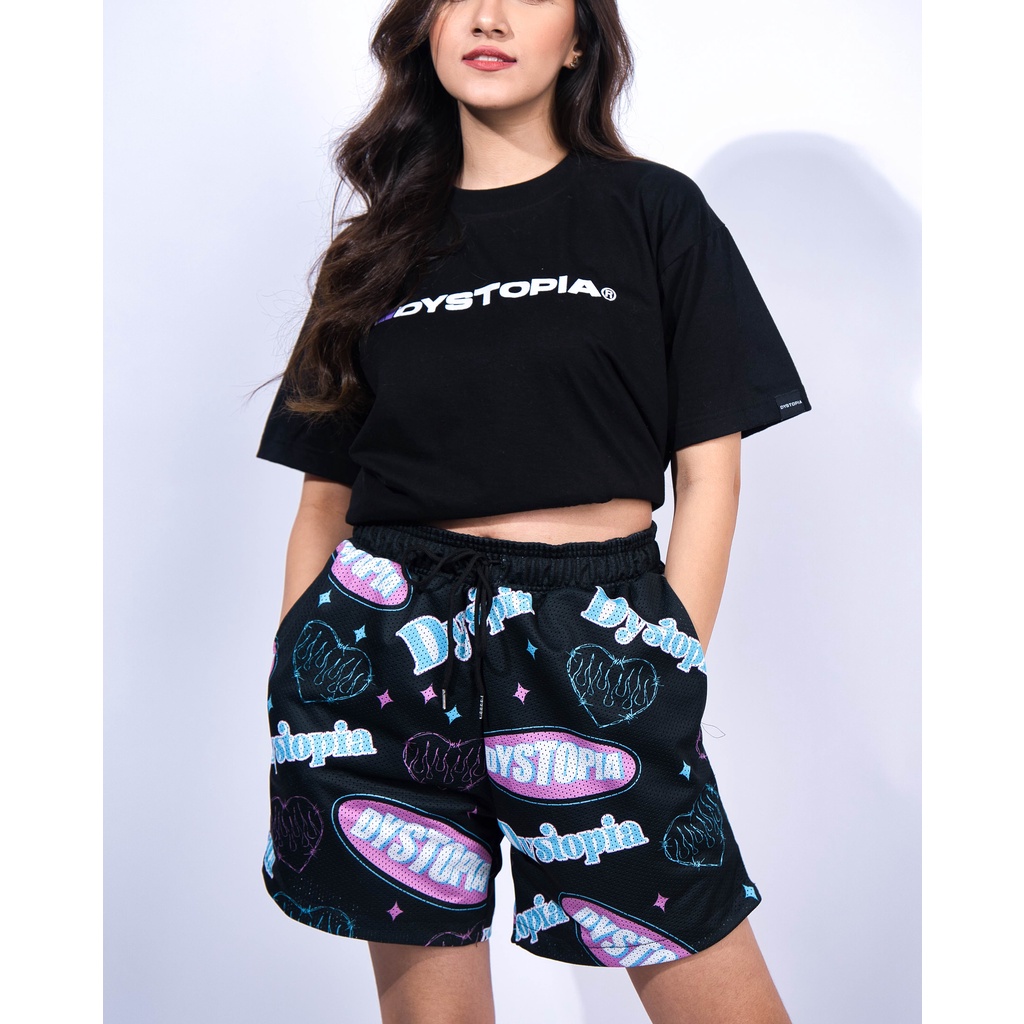 Dystopia® Mesh Short “Candy Pop” Black | Shopee Philippines