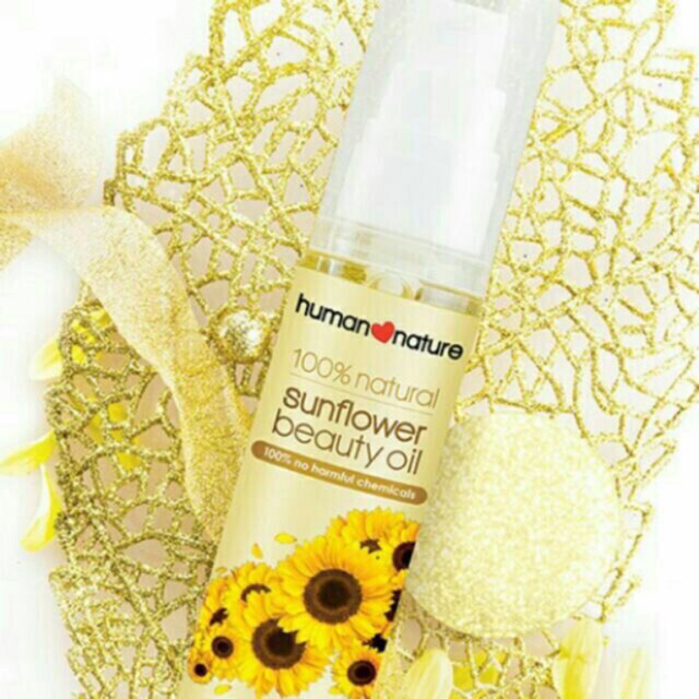 HUMAN NATURE Sunflower Beauty Oil | Shopee Philippines