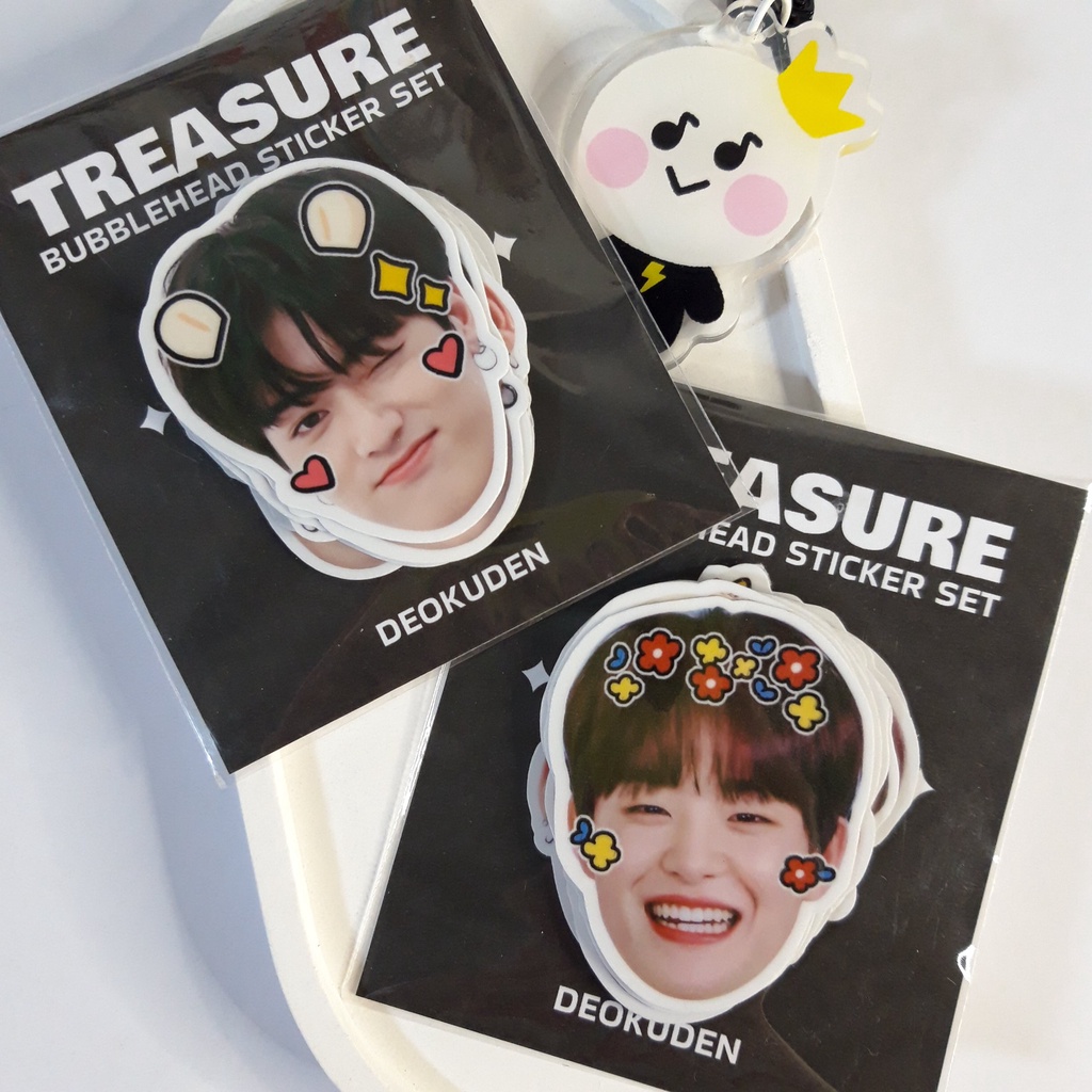 TREASURE Bubblehead Sticker Set │ DEOKUDEN | Shopee Philippines