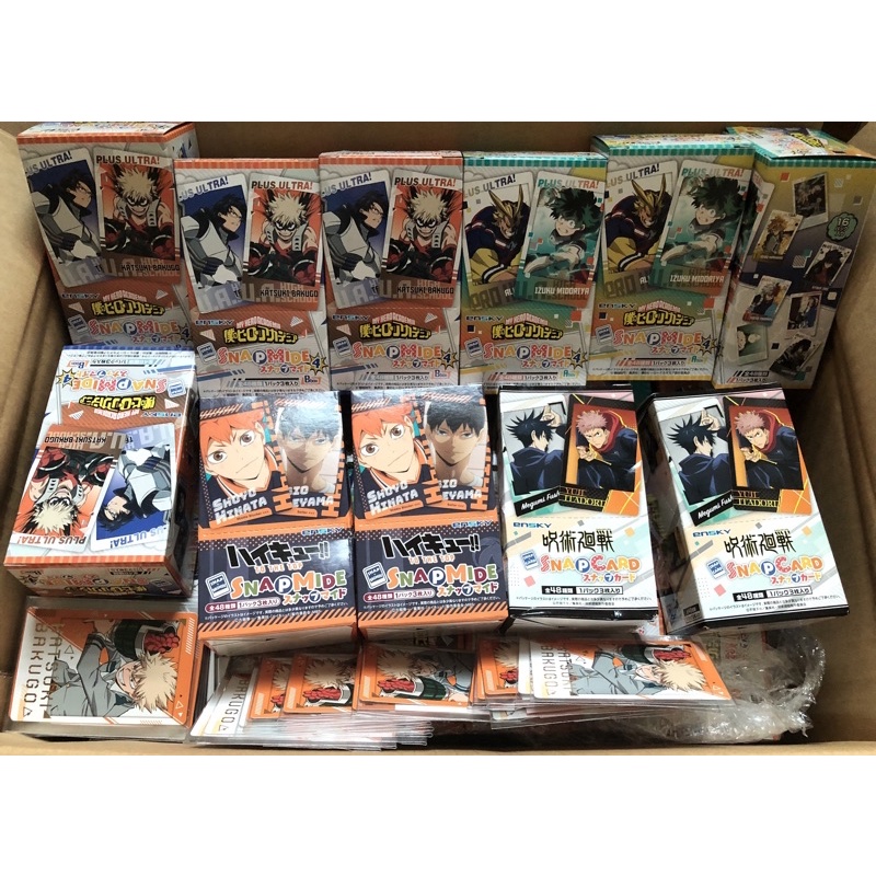 [ Tanpopo] [ BOX LINK ] Box of snapmide cards and collection cards ...