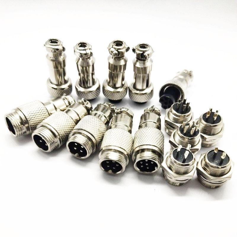 GX12 Plug Thread Size 12 Mm. There Are Both A Platform Bracket Female ...