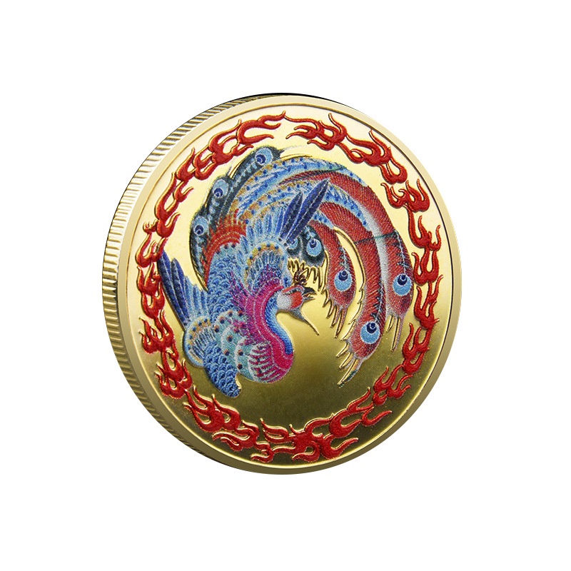 Phoenix Rebirth From The Flame Commemorative Coin Traditional Chinese ...