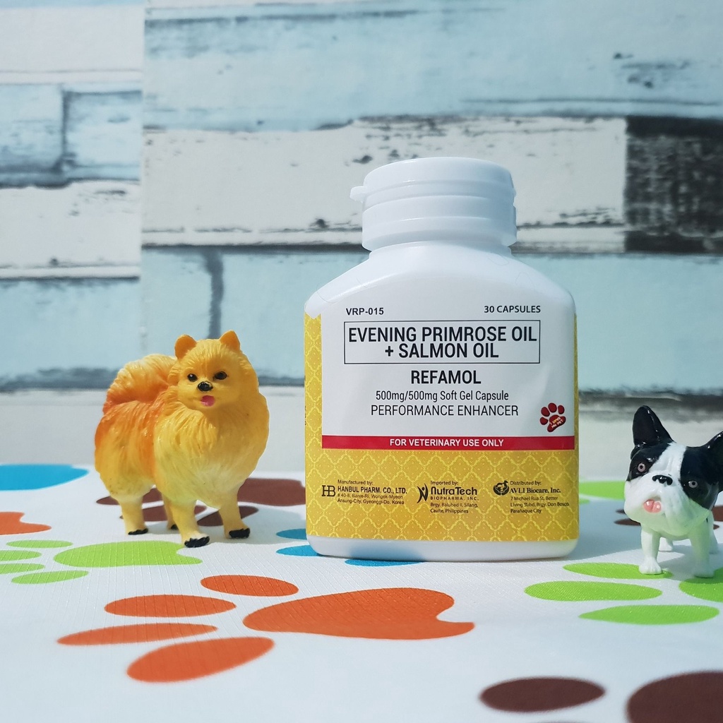 Refamol Evening Primrose Oil + Salmon Oil 30 capsules Performance ...