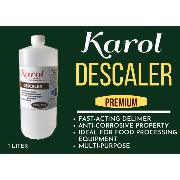 KAROL Descaler 1 Liter (Delimer, Acid Cleaner, Machine, Coffee Maker ...