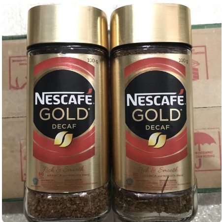 Nescafe Gold Decaf Rich & Smooth 100g | Shopee Philippines