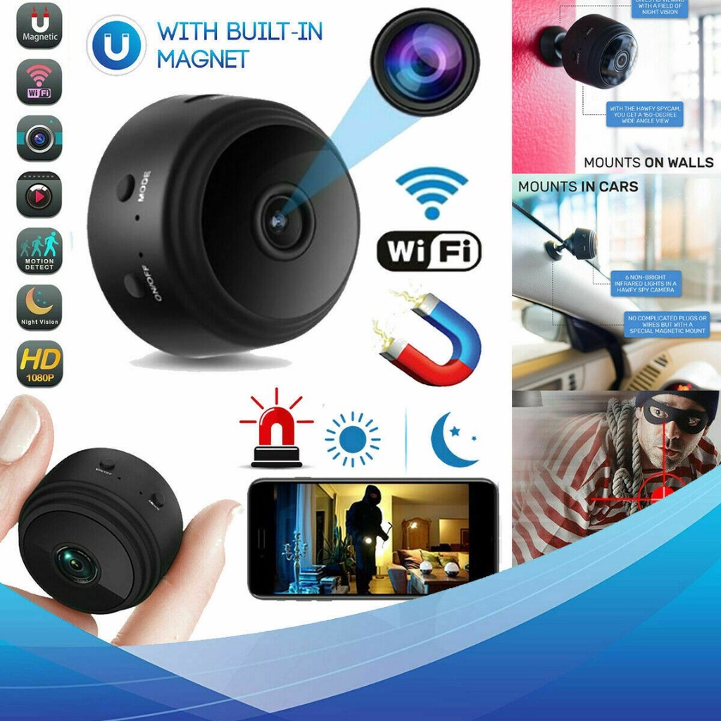 New Mini IP Camera HD 1080P Wireless Wifi Surveillance Camera Wi-Fi ...