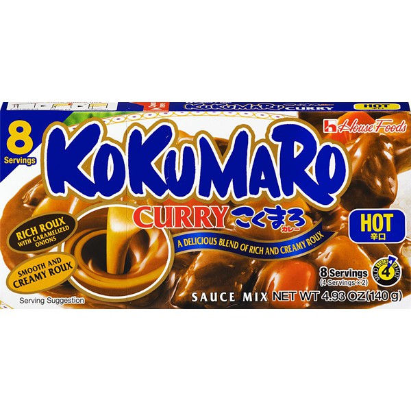 House Foods Kokumaro Curry Hot 140g | Shopee Philippines