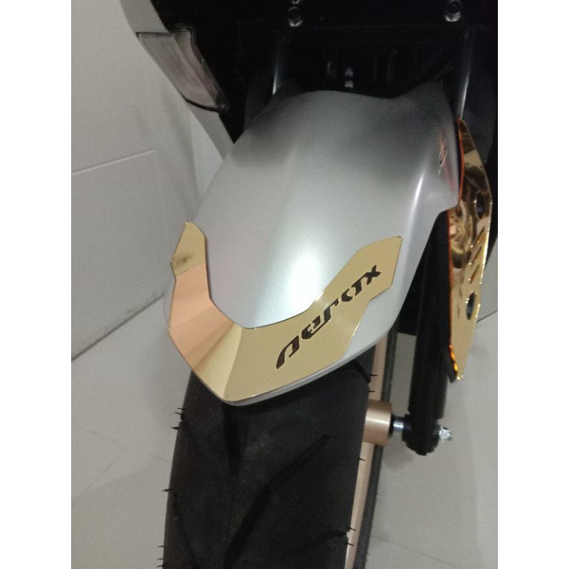 Yamaha aerox - front fender lip cover - front fender Muzzle Protective ...