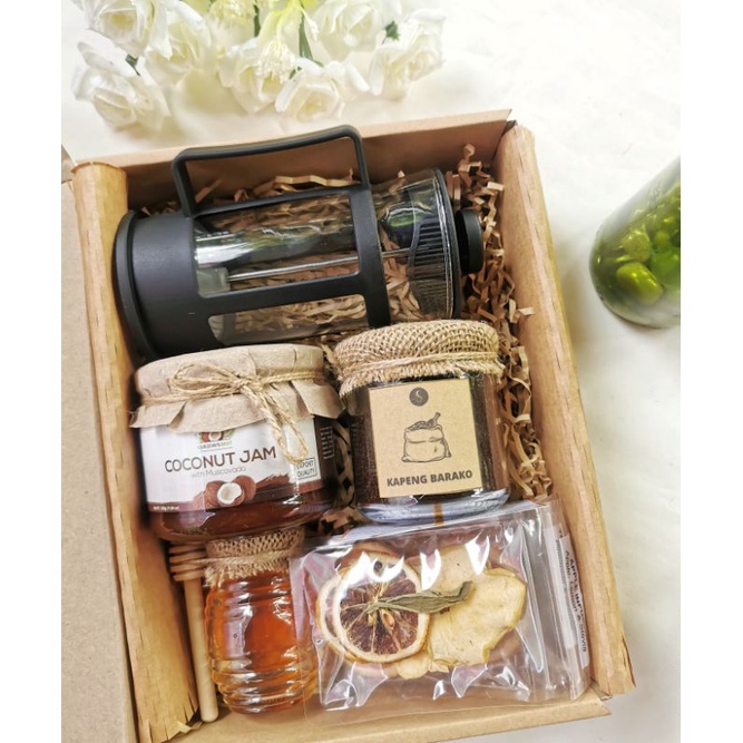 Sinag Gift Set (Coffee Press & Assorted Goods) | Shopee Philippines