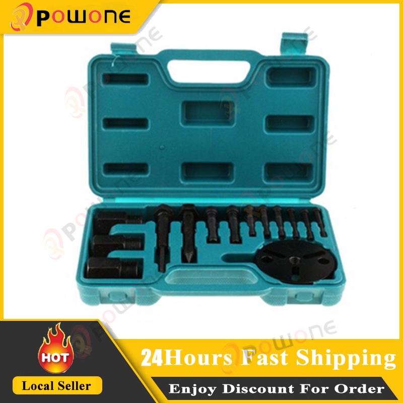 14 Pieces Air Condition A/C Compressor Clutch Remover Puller Installer ...