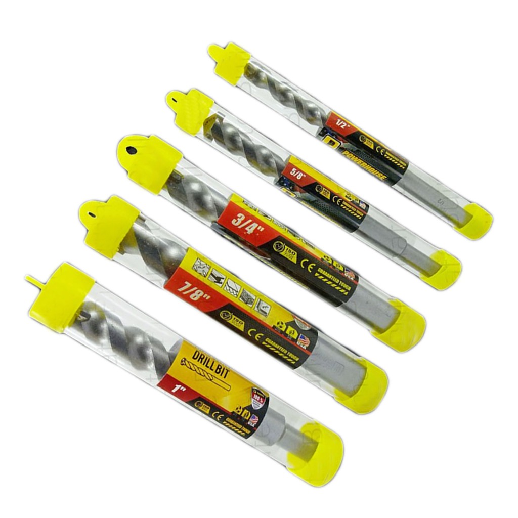 POWERHOUSE HEAVY DUTY MASONRY DRILL BIT 3/16" OR 1/4" | Shopee Philippines