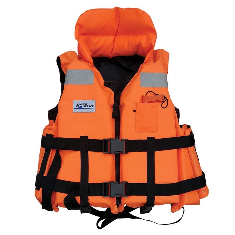 Deep Blue Life Jacket Adult Lifesaving To Nautical Standard | Shopee ...