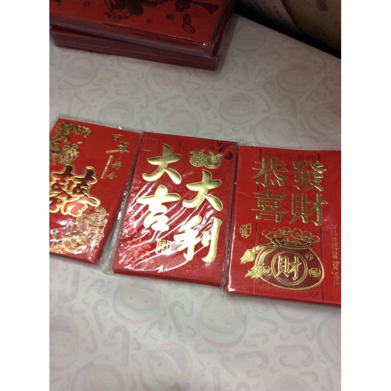angpao small assorted design 6pcs in a one pack | Shopee Philippines