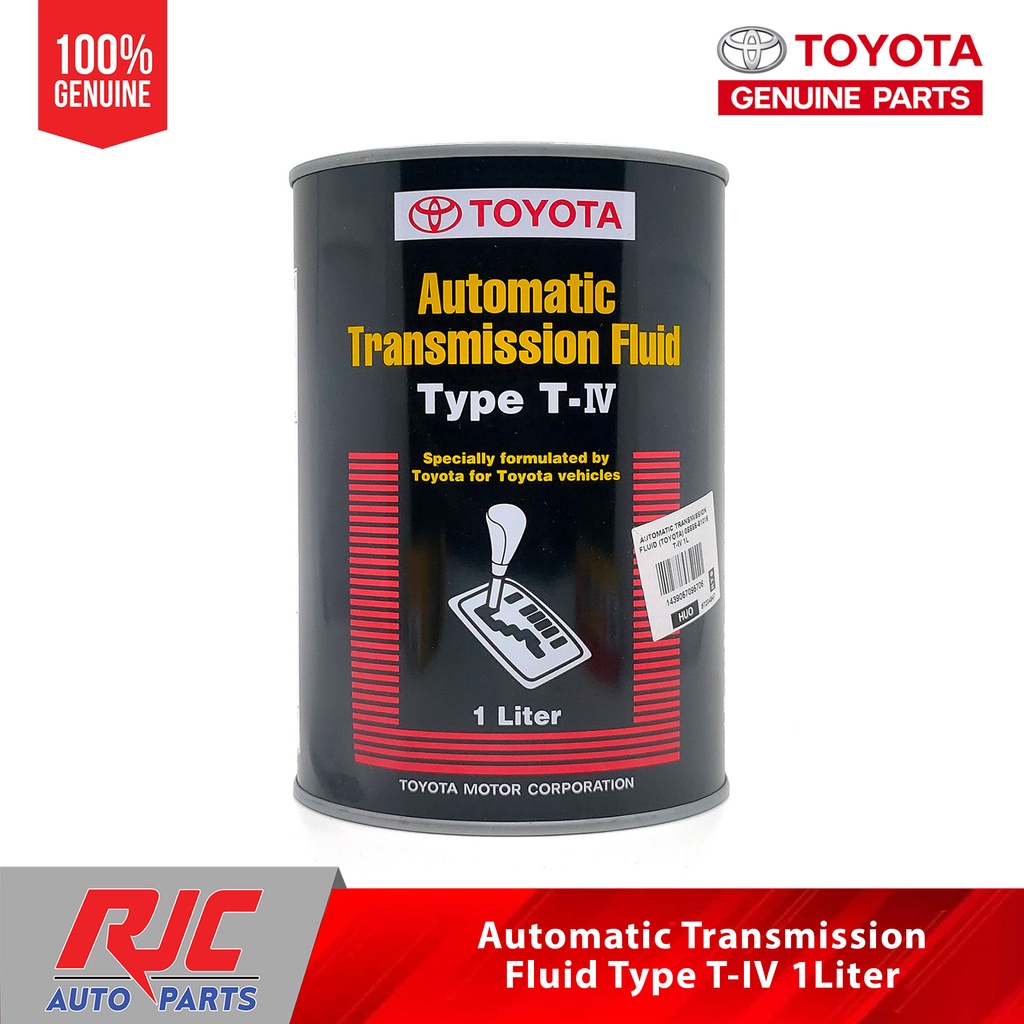 Toyota Genuine ATF Automatic TranSmission Fluid T-IV 1 Liter 08886 ...