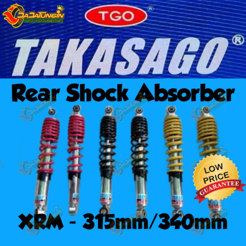 TAKASAGO HEAVY DUTY REAR SHOCK ABSORBER 340MM XRM | Shopee Philippines