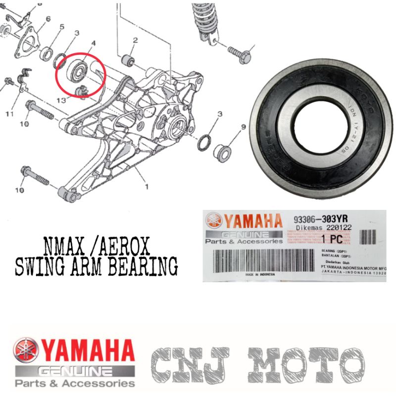 REAR / SWING ARM BEARING. NMAX/ AEROX | Shopee Philippines