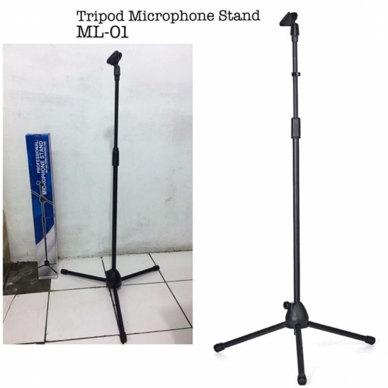Tripod Microphone Stand Model ML01 | Shopee Philippines