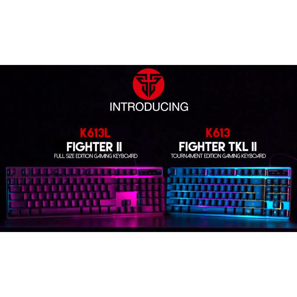 Fantech K613L Fighter Ii Full Size Edition Gaming Mechanical Keyboard ...