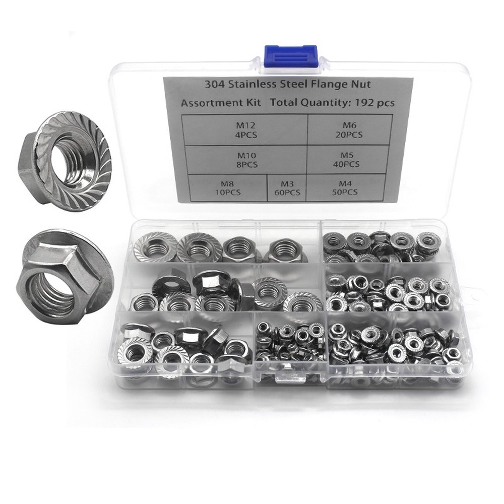 DIN6923 Flange Nut Jam nut Set M3M4M5M6M8M10M12 Metric Hexagonal Nut ... DIN6923 Flange Nut Jam nut Set M3M4M5M6M8M10M12 Metric Hexagonal Nut ...