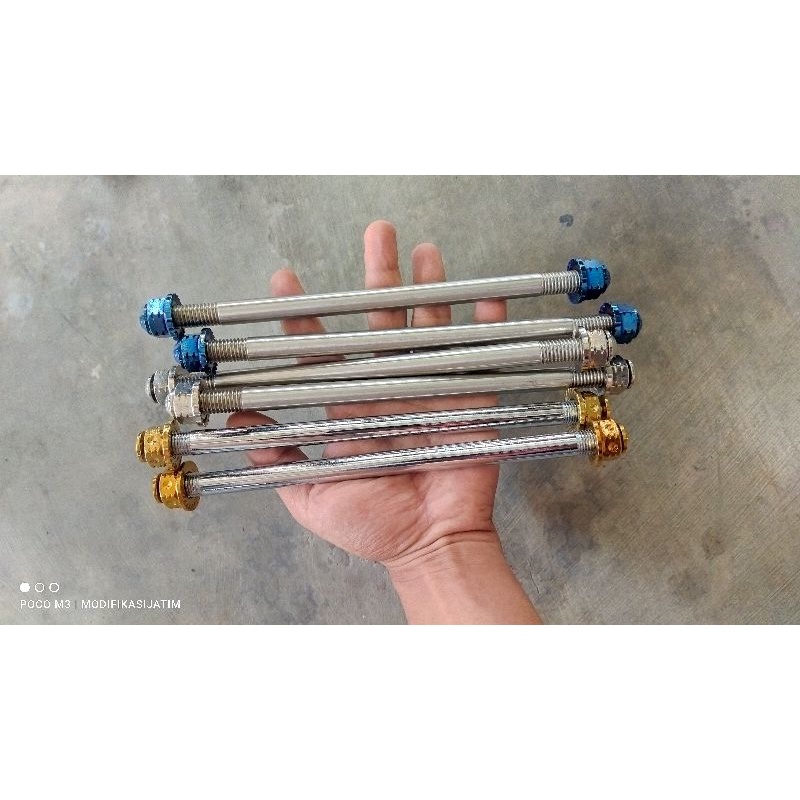 Probolt megapro CB tiger front axle. tiger megapro front axle | Shopee ...