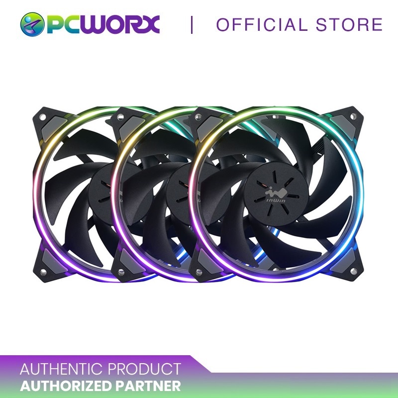 Inwin Sirius Loop 120mm Rgb Fan Triple Pack | Shopee Philippines