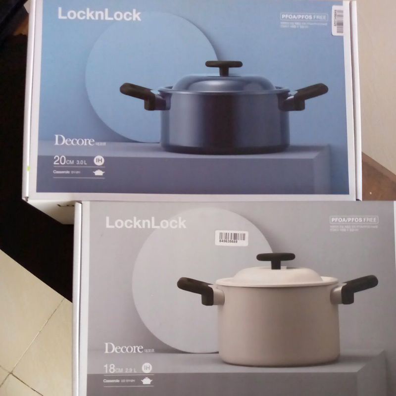 Locknlock Decore Collection Induction Casserole Pan | Shopee Philippines
