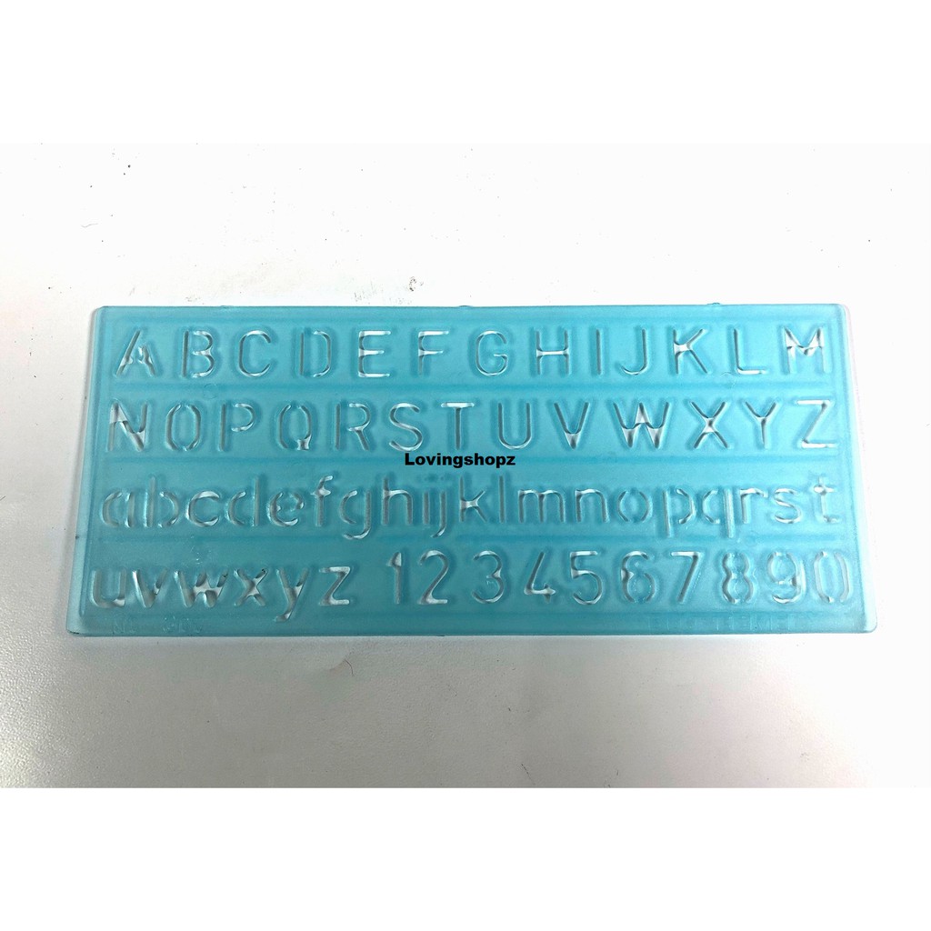 Alphabet / Letter Ruler 15 X 6 cm | Shopee Philippines