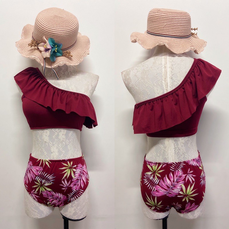 GRETCHEN TWO PIECE SWIMSUIT (PADDED) | Shopee Philippines