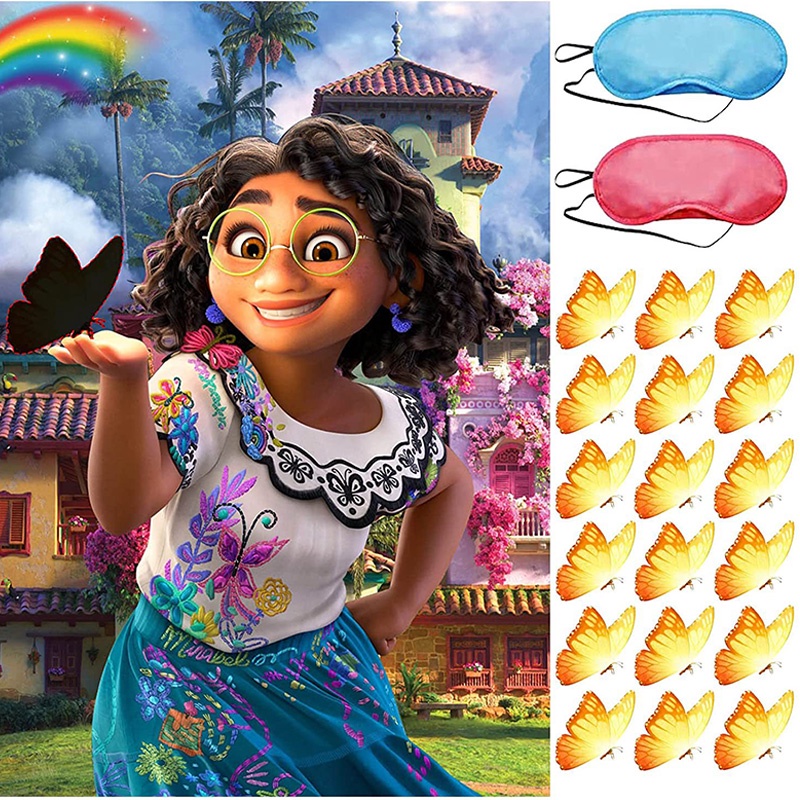 2022 The New Encanto Theme Children Party Decoration Cartoon Game Set ...