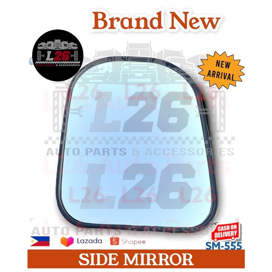 Isuzu GIGA Auto Mirror / Side Mirror KT-555 (1PIECE)Sidemirror Auto ...