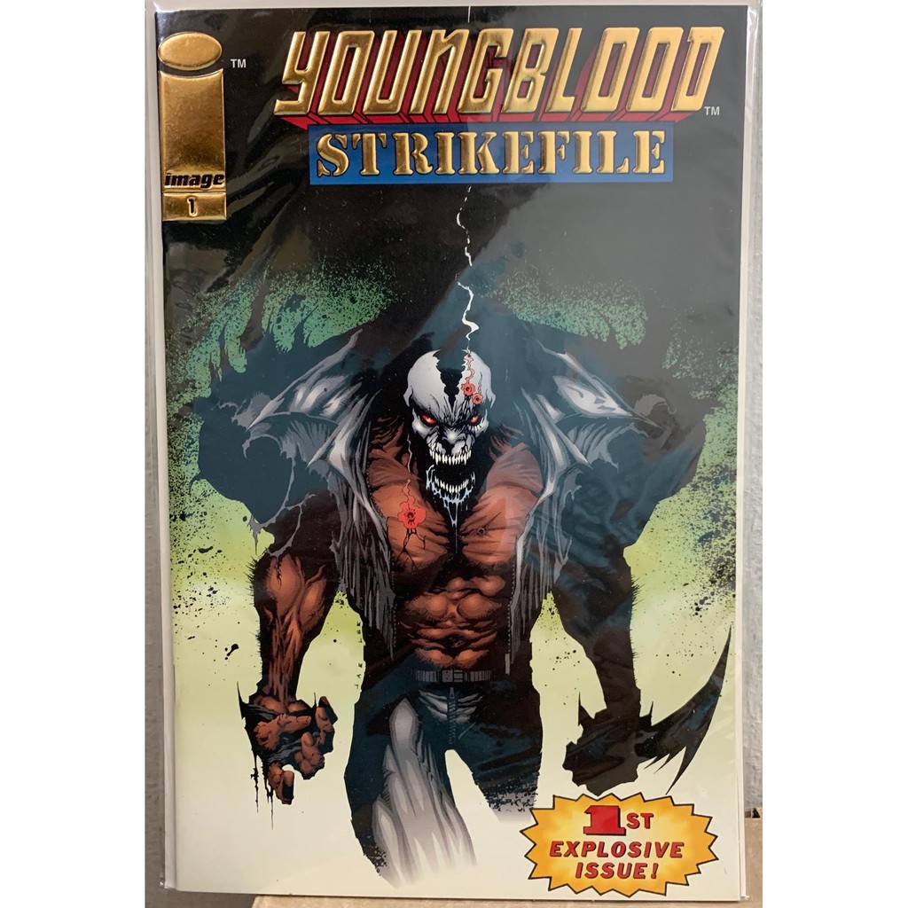 Image Comics: 1993 - Youngblood Strikefile #1 - Gold Edition - Diehard ...