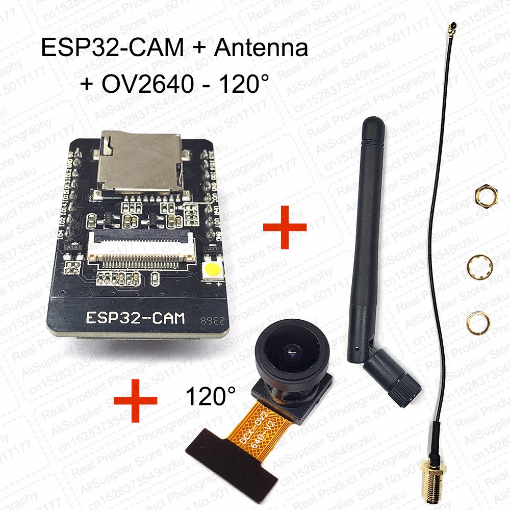 ESP32-CAM Development Board with OV2640 Camera Module 2.4G WIFI ...
