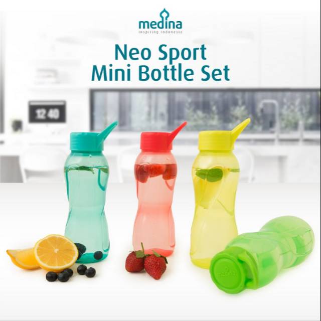 Box Neo Sport Mini Bottle Set (4pcs) | Shopee Philippines