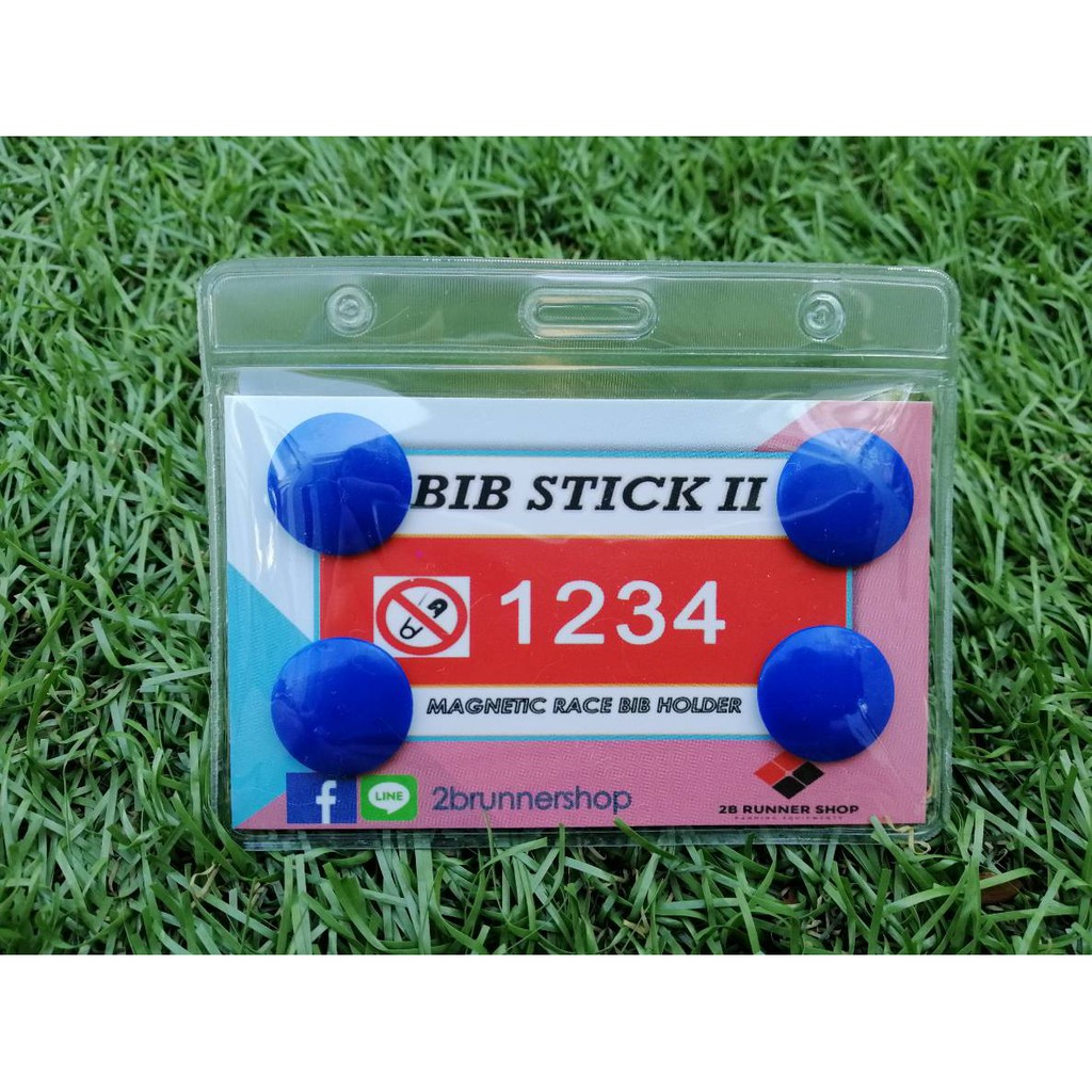 Magnetic Race Number bib STICK II => Holder (Version2) Or /bib Magnet ...