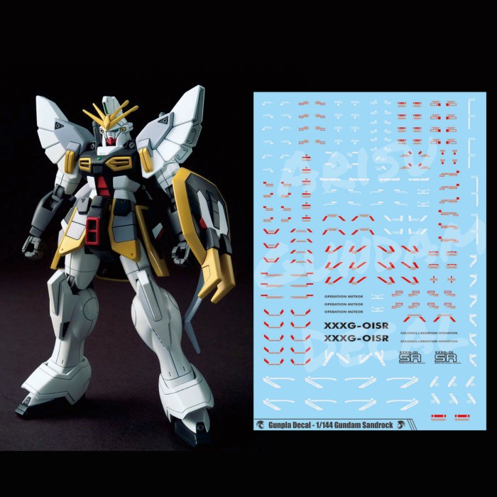 Water Slide Decal Gundam Sandrock HG HGAC 1/144 | Shopee Philippines