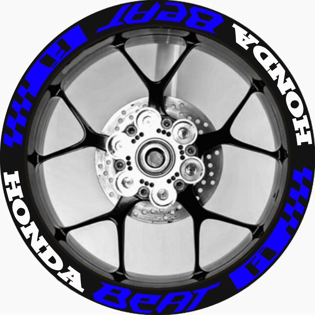 Mags Stickers for Honda Beat FI good for 2 wheels front and rear ...
