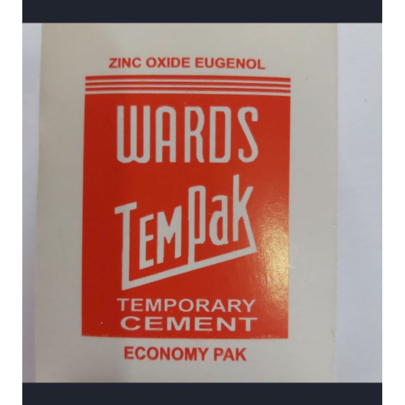 Wards Tempak Temporary Cement | Shopee Philippines