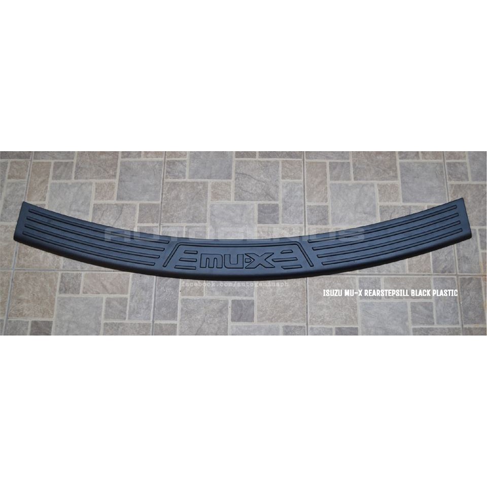 ISUZU Mu-X MUX 2014 - 2017 Rear Door Step Sill Guard SHARK Brand ...