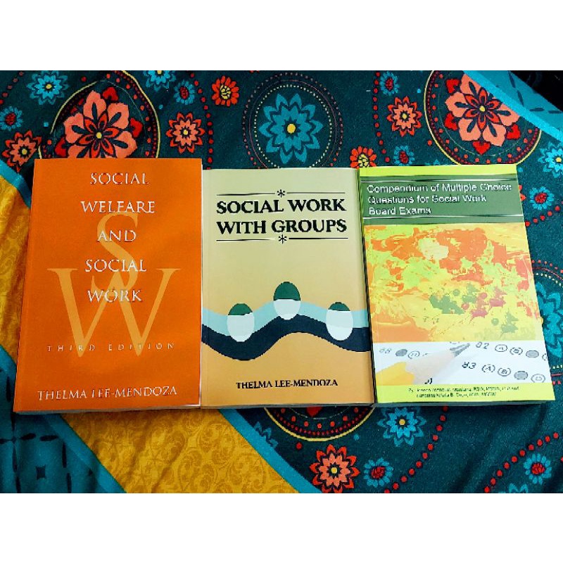 Social Work Books 1 Set (3 books)- Erly's Thrifty Lane | Shopee Philippines