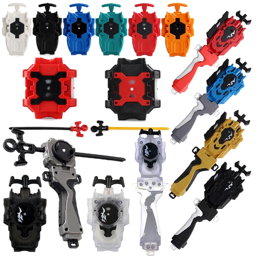 Kids Boy Beyblade Burst Battle Fight Rapidity Ripcord LR Launcher Grip ...