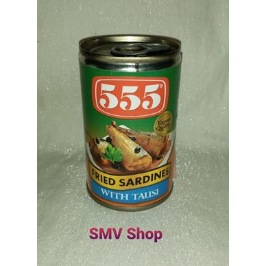 555 Fried Sardines with Tausi 155g | Shopee Philippines