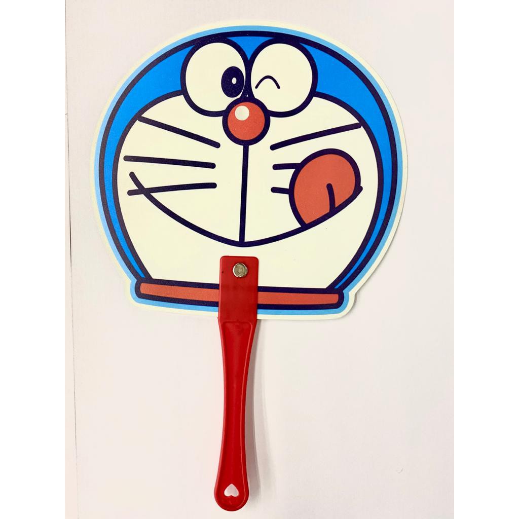 Cartoon PVC Hand Fan ( Doraemon, Spongebob Squarepants, Cat, Chibi ...