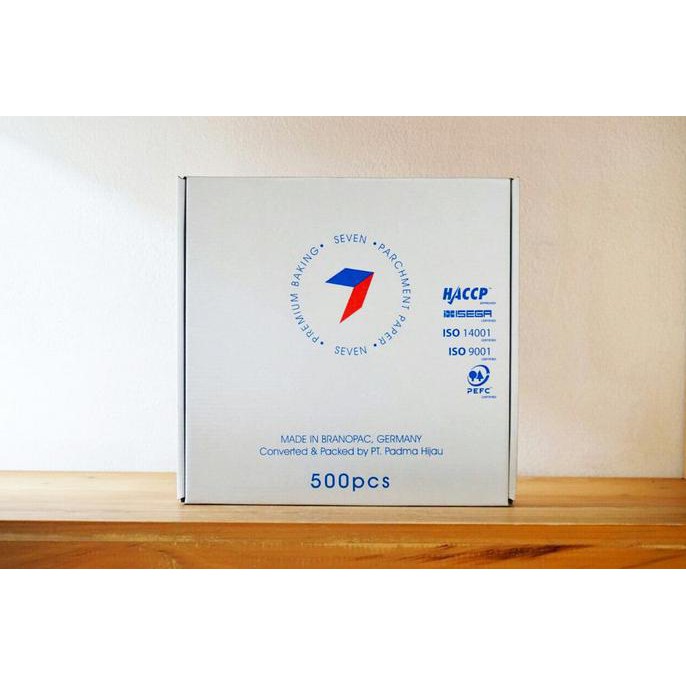Seven Baking Paper Basic Bake White 24x24cm (500lbr) | Shopee Philippines