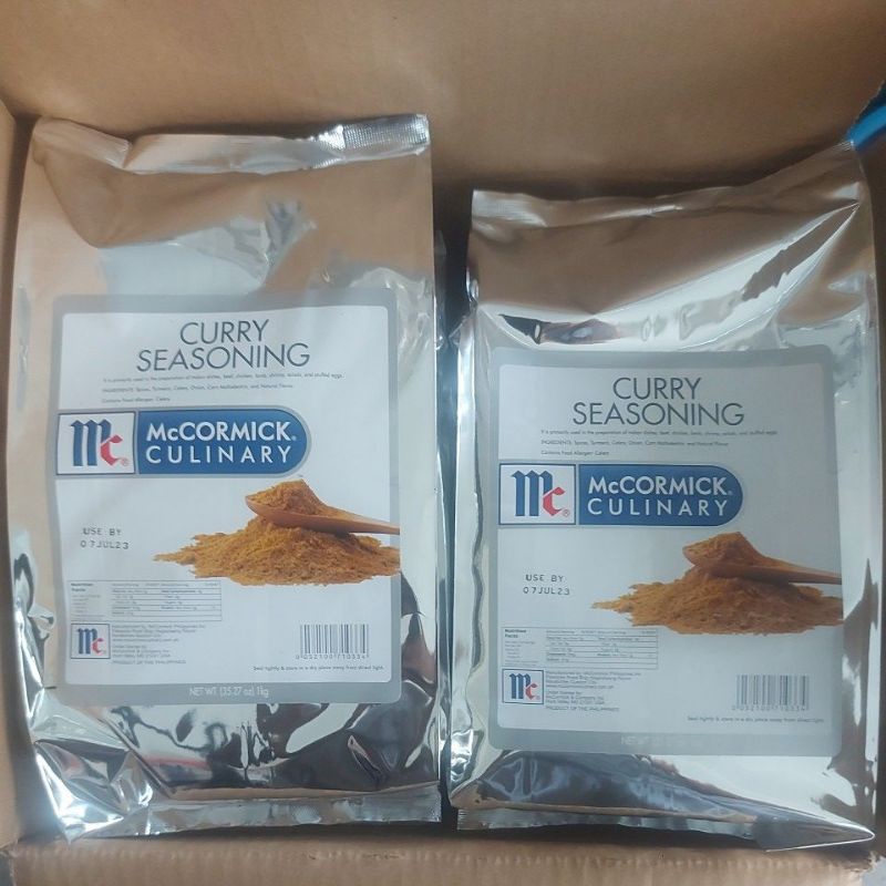 McCormick Curry Seasoning Kilo | Shopee Philippines