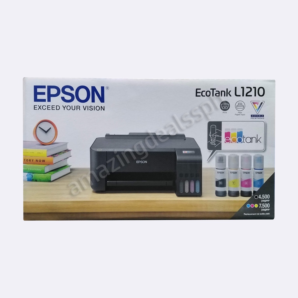 Epson L1210 EcoTank Printer with Free Ink | Shopee Philippines