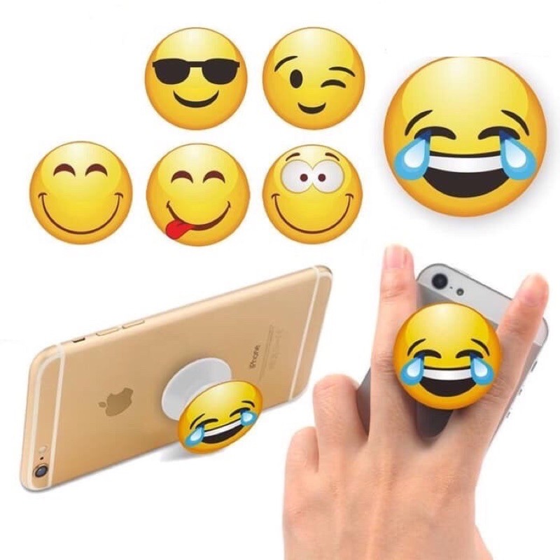 Popsocket Emoticon / Pop Socket Emoji Smile Universal | Shopee Philippines