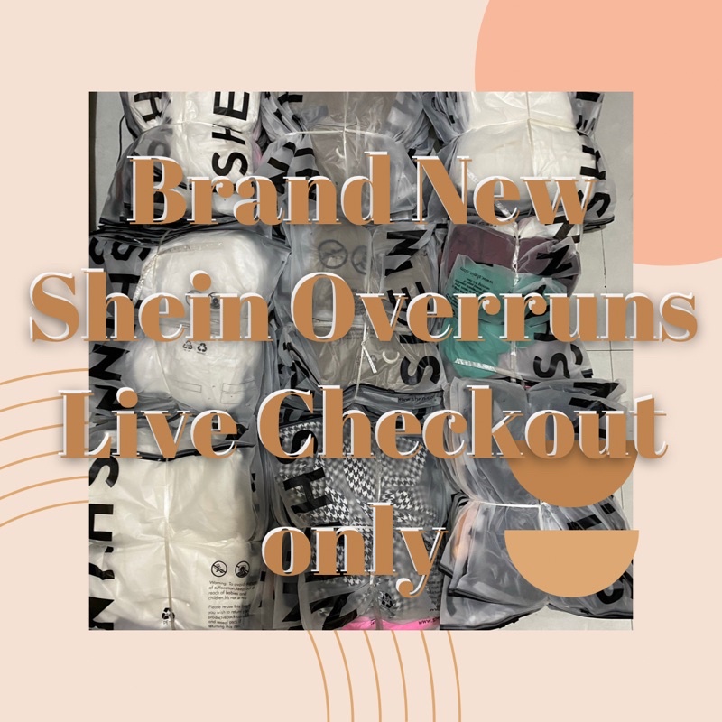 ASSORTED SHEIN (OVERRUNS) LIVE SELLING CHECKOUT LINK | Shopee Philippines