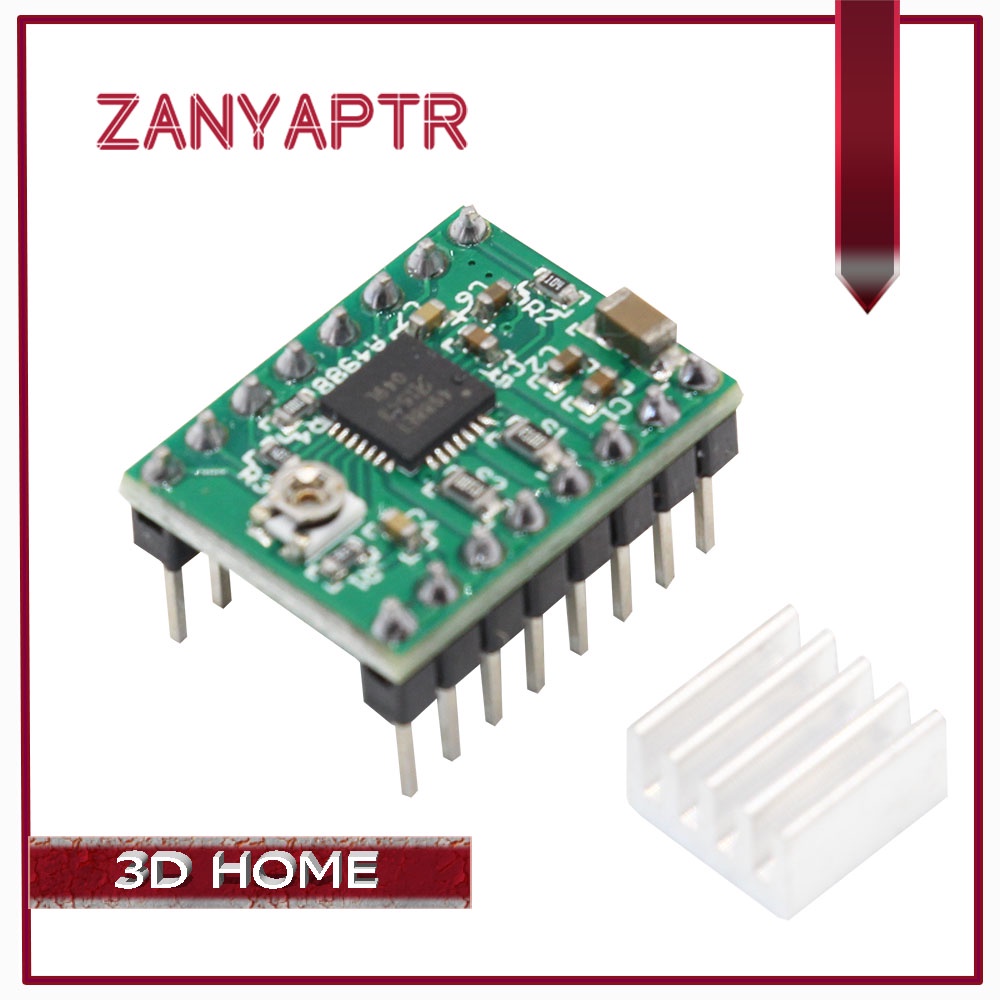 3D Printer Reprap Stepper Driver A4988 Stepper Motor Driver Module with ...